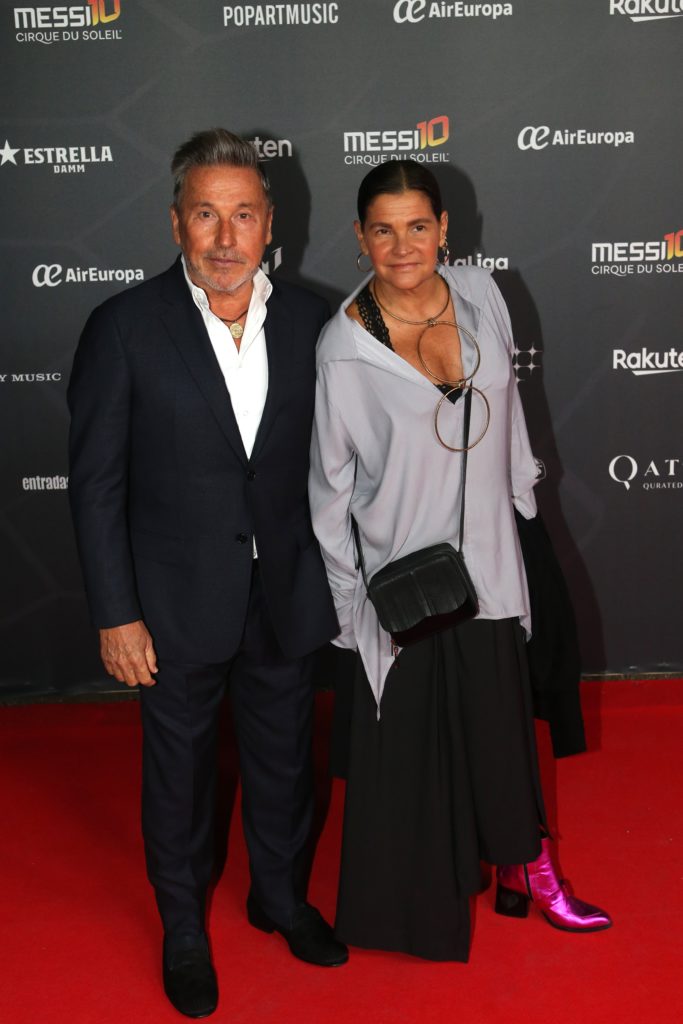 Ricardo Montaner y Marlene Rodríguez en el Parc del Fòrum de Barcelona ...